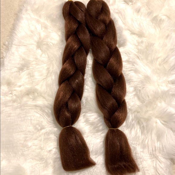 Accessories | Nwt 2 Set Chestnut Braid Pigtail Costume | Poshmark
